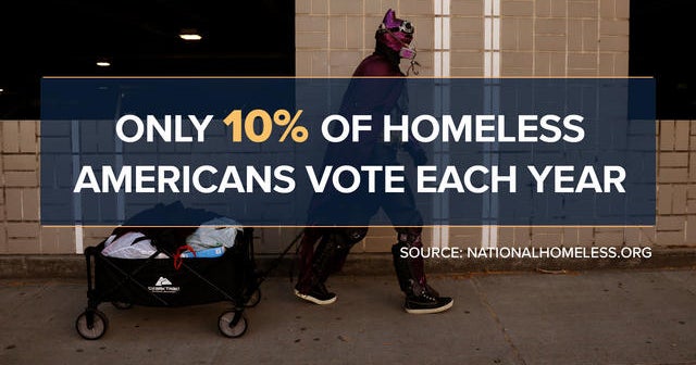 Homeless Americans face voting barriers ahead of presidential election ...