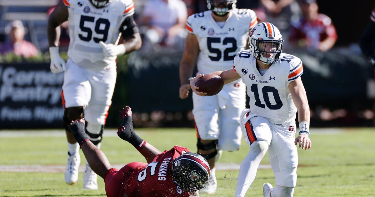 Aaron Murray On Auburn, LSU SEC West Clash On CBS: 'The Key For Bo Nix ...