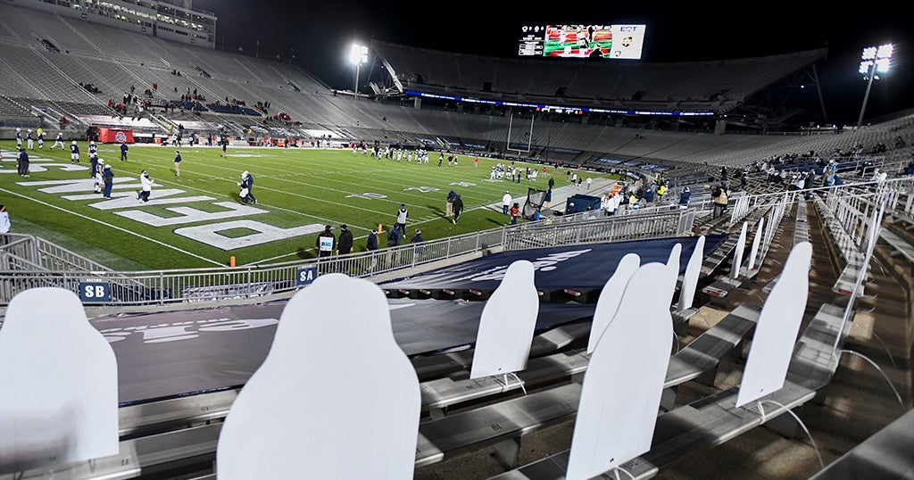 In Empty White Out, No. 3 Ohio State Beats Penn State 38-25 - CBS ...