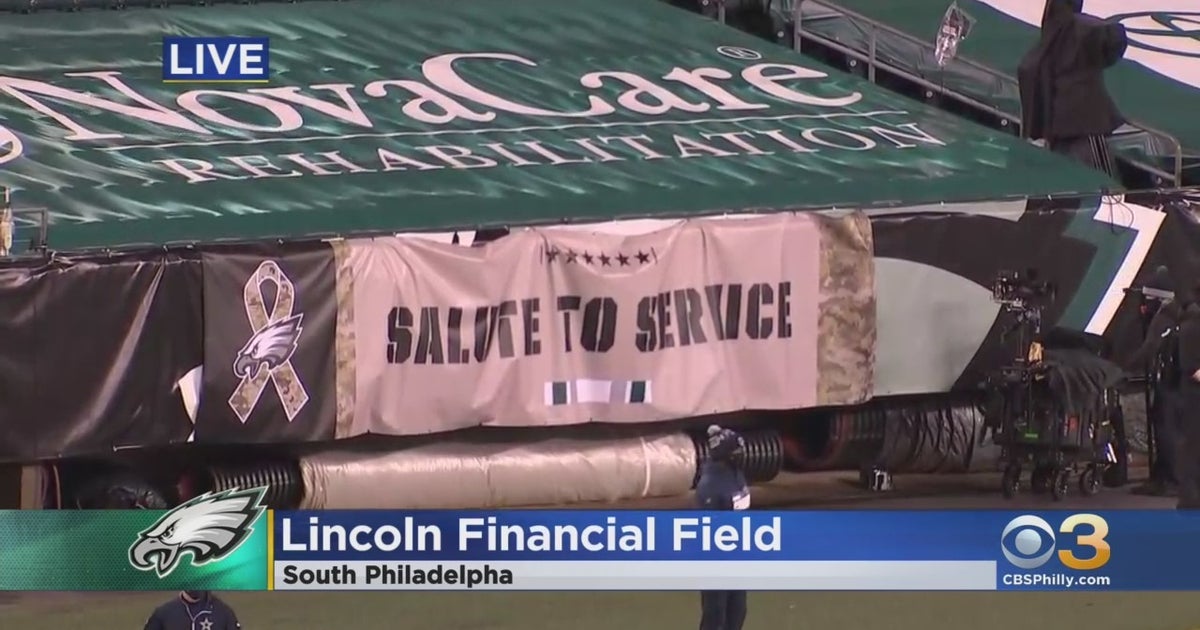 Eagles To Honor 3 Military Members Tonight As Part Of NFL's 'Salute To ...