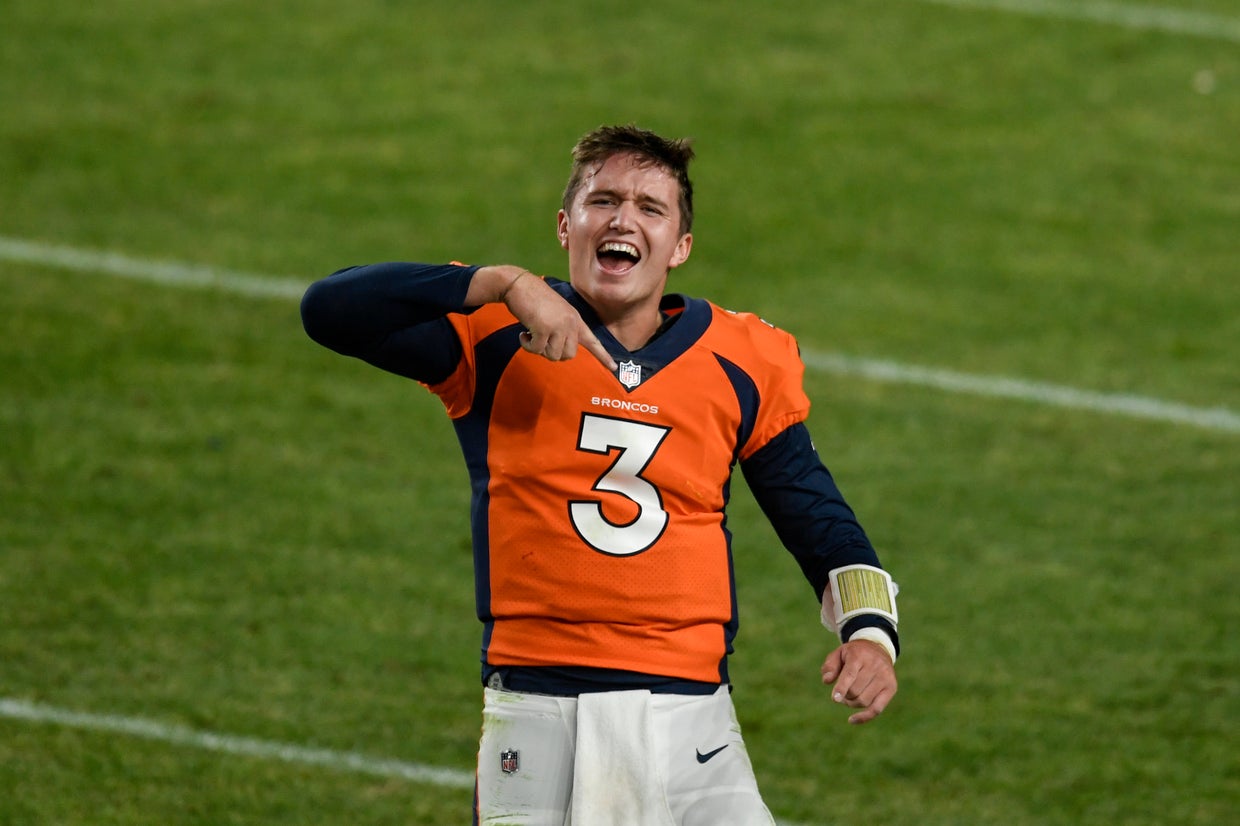 Drew Lock Fires Back At Dance Critic, Will Keep Busting Moves - CBS ...