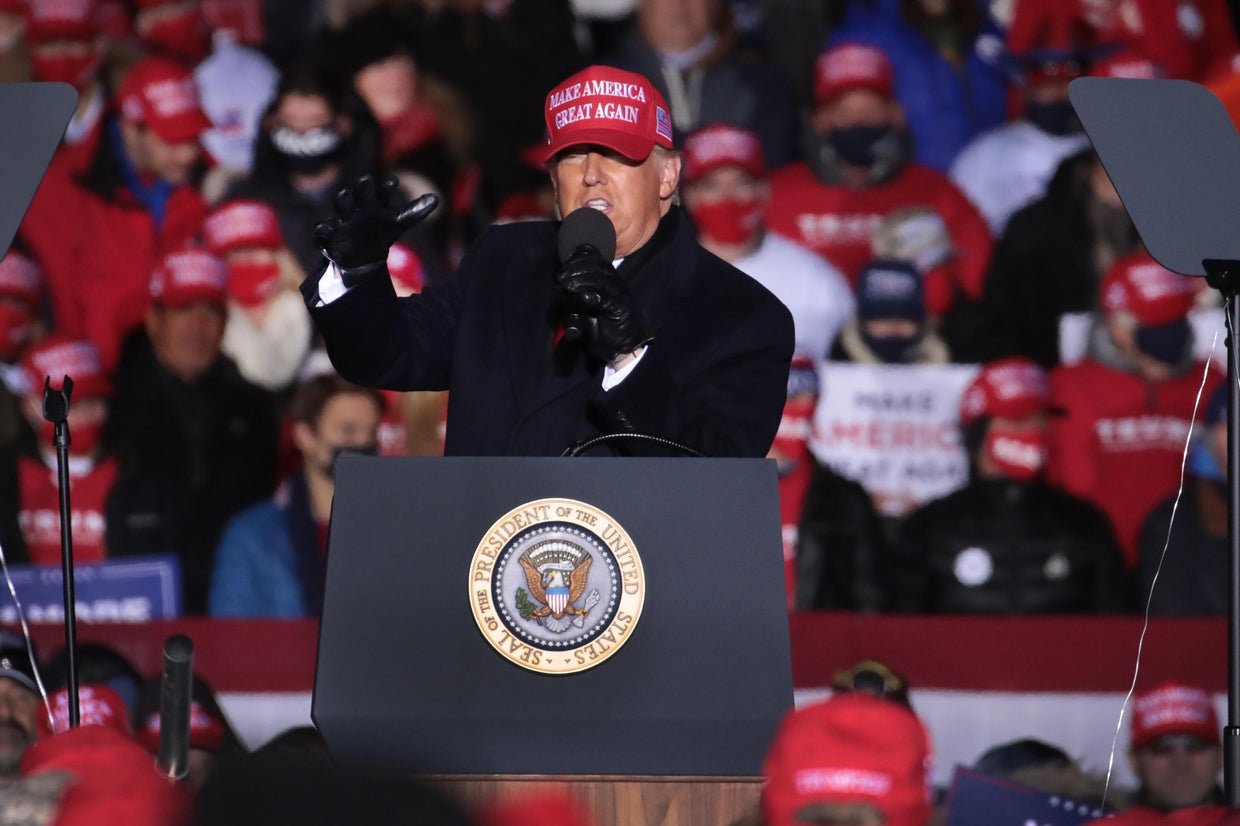 Trump holds last 2020 MAGA rally; Biden sweeps tiny NH town