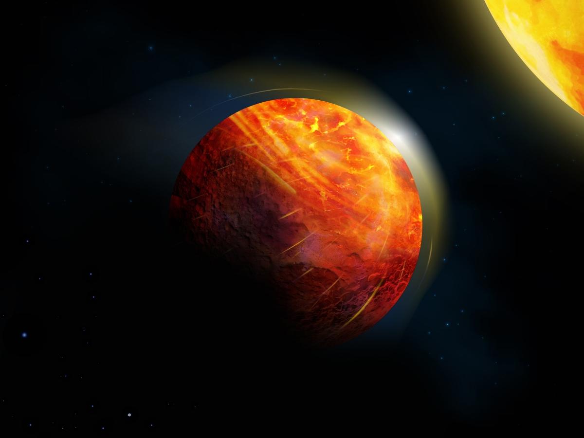 Scientists discover bizarre hell planet where it rains rocks and oceans ...