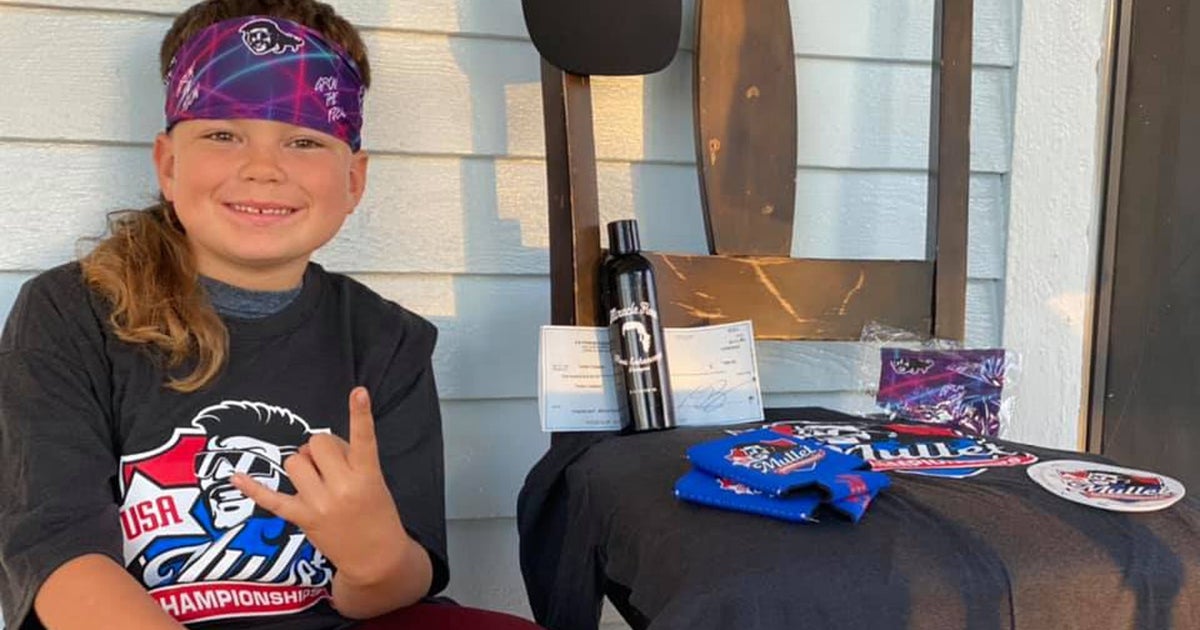 North Texas Boy Wins National Mullet Championship - CBS Texas