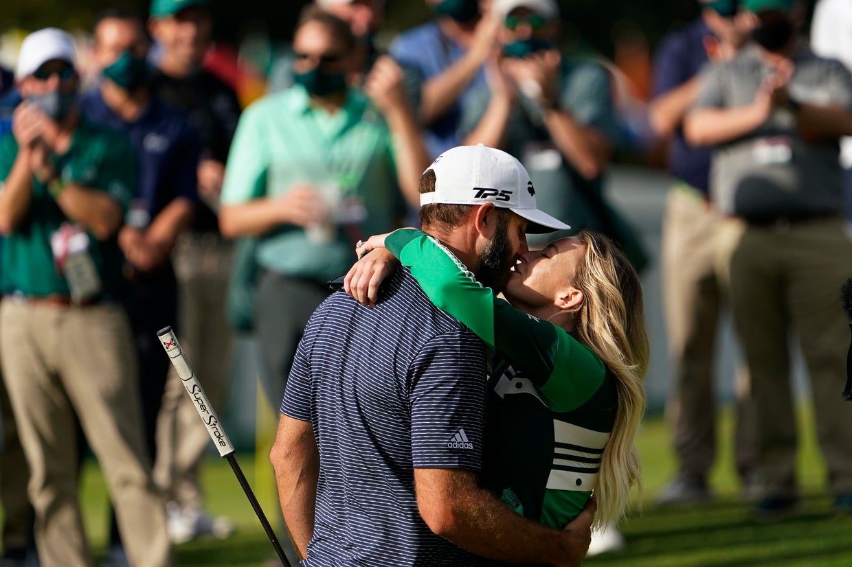 Dustin Johnson marks historic win at long-awaited Masters, scoring a ...