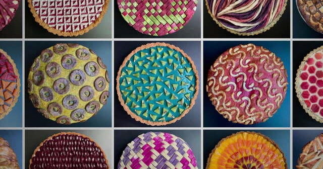 Pie art: One baker's delicious designs - CBS News