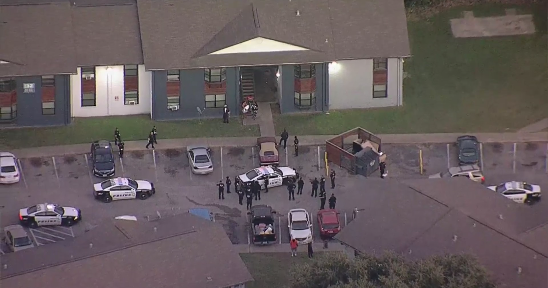 Suspect In Custody After Running Into Apartment During Dallas Police ...