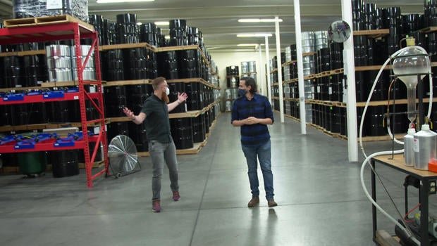 Extracting the essence of mint - CBS News