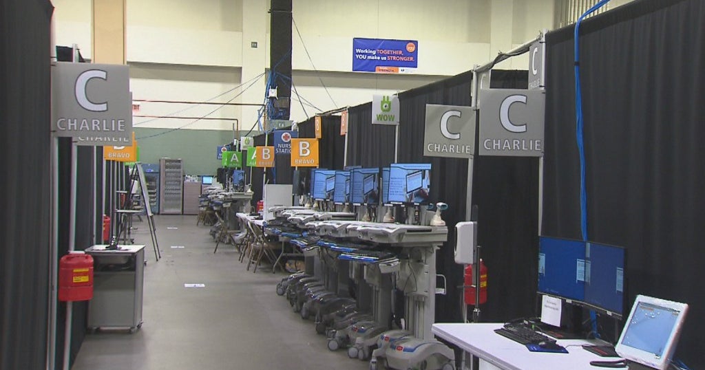 Need For COVID Field Hospital At DCU Center Exceeds Expectations In ...