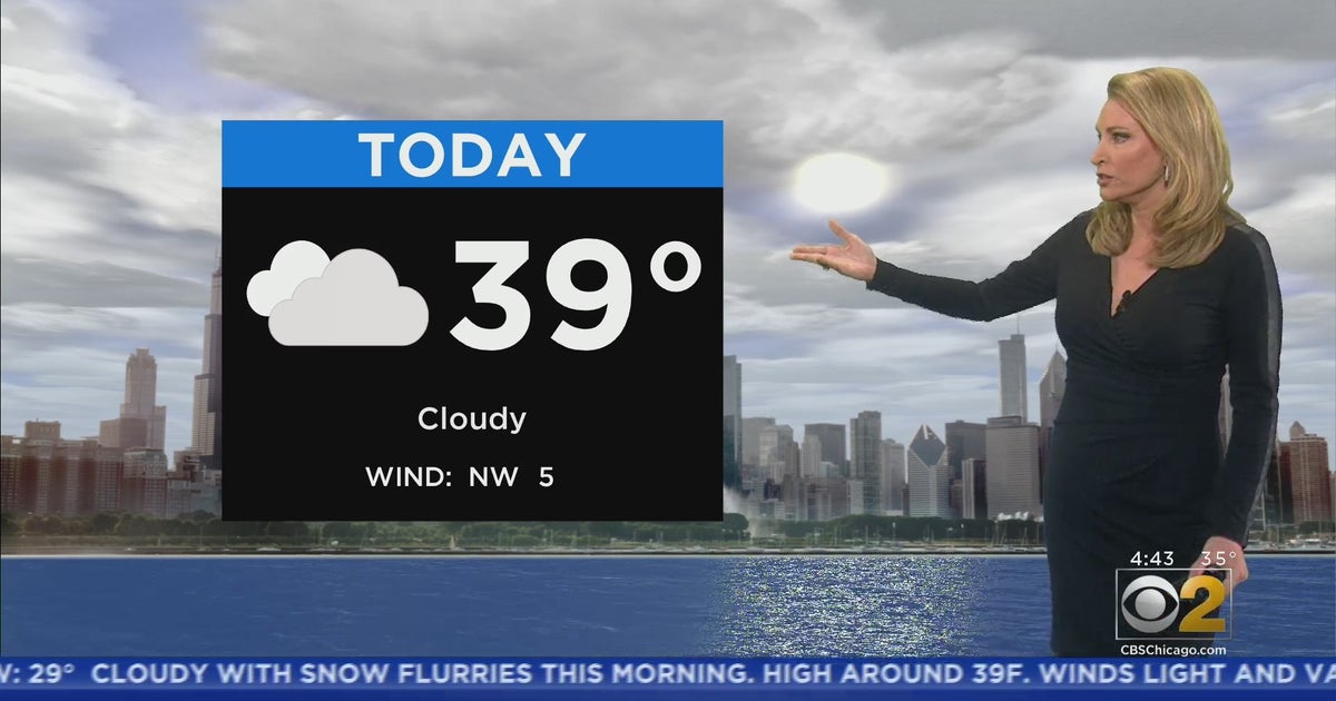 Chicago Weather: Chilly Day Monday; Slight Warmup Ahead - CBS Chicago
