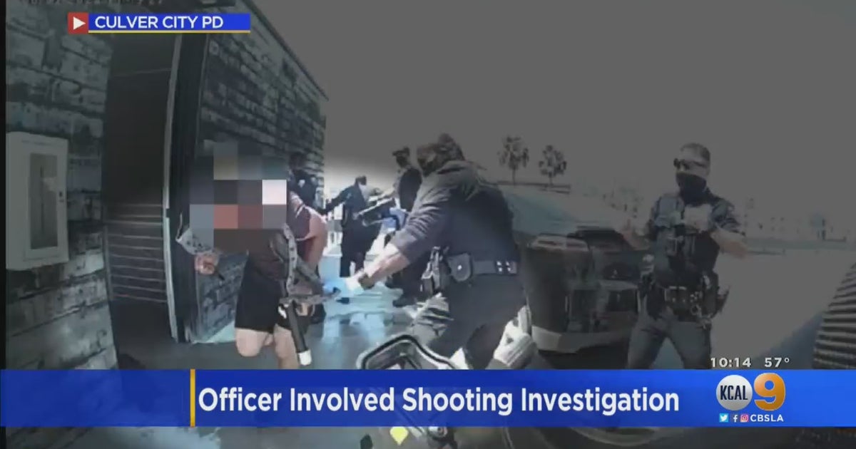 Culver City Pd Releases Video Of Fatal Shooting Of Man By Officers