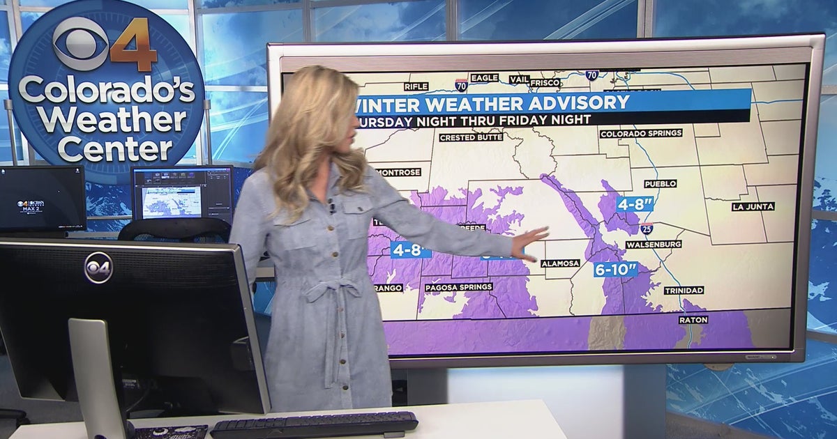 Denver Weather: Snow And Cold Arrive In Colorado - CBS Colorado