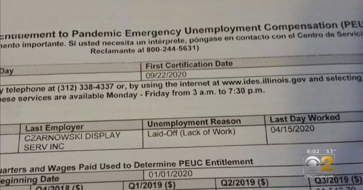 'Somebody Ain't Checking Numbers': Chicago Man Frustrated With IDES ...