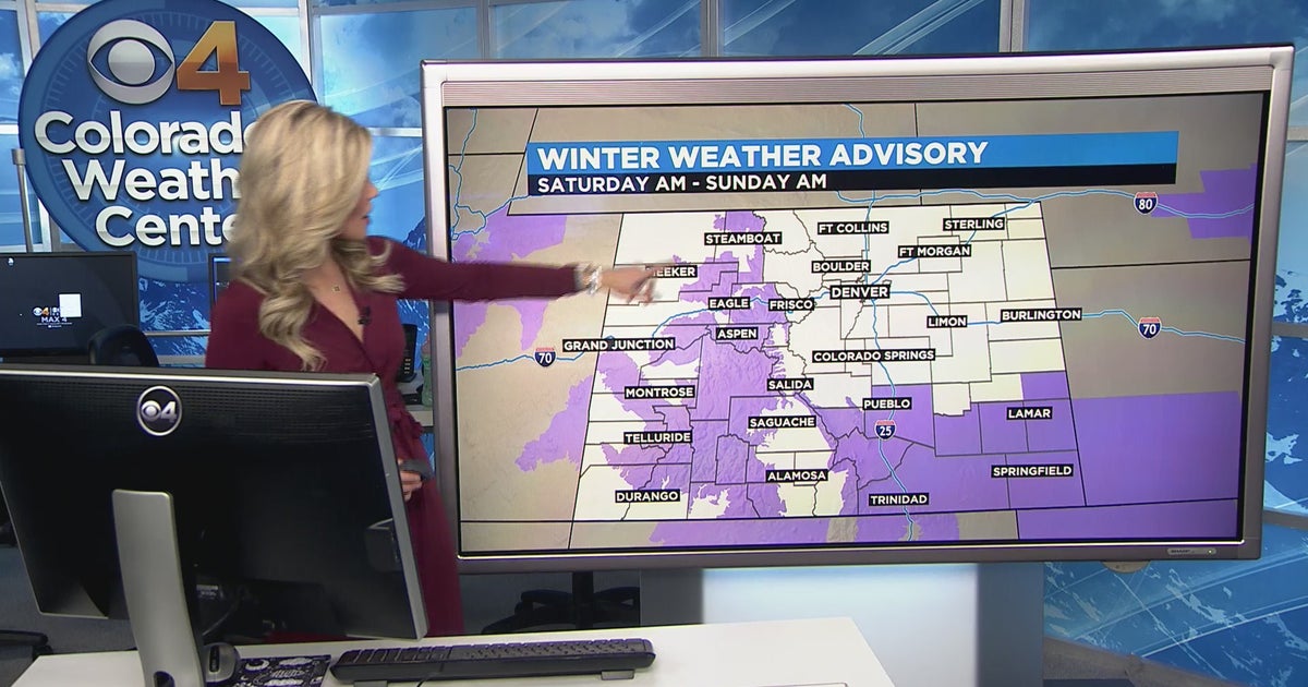Denver Weather: Next Round Of Snow Arrives Shortly - CBS Colorado