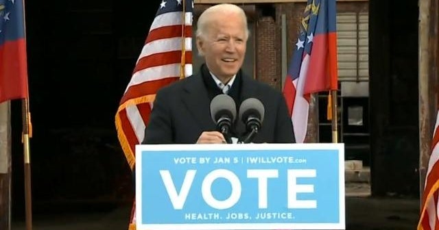 Biden slams GOP senators who "did nothing" as Trump tried to nullify ...