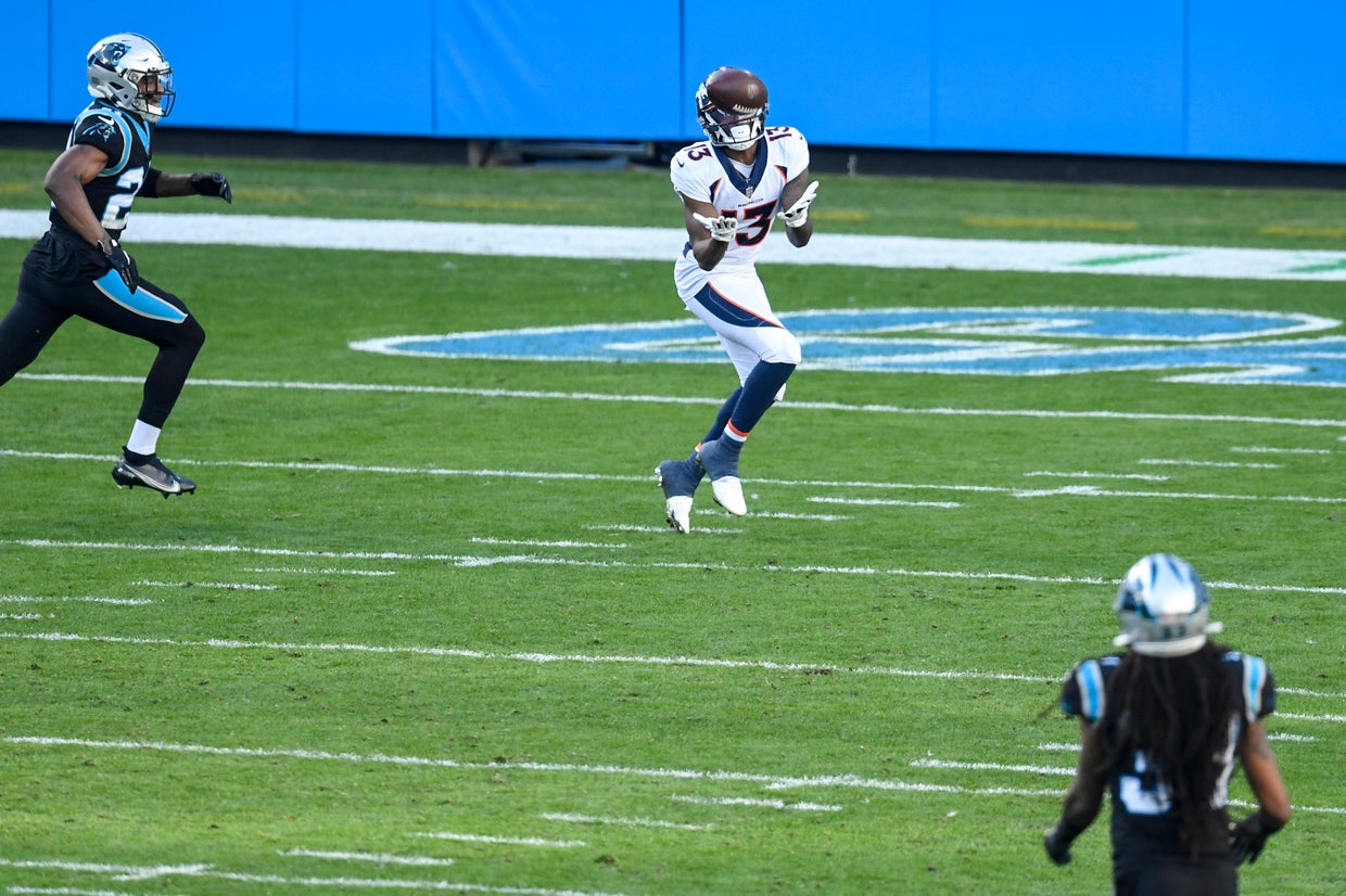 Drew Lock: Broncos KJ Hamler Is 'Making My Job Easy' - CBS Colorado
