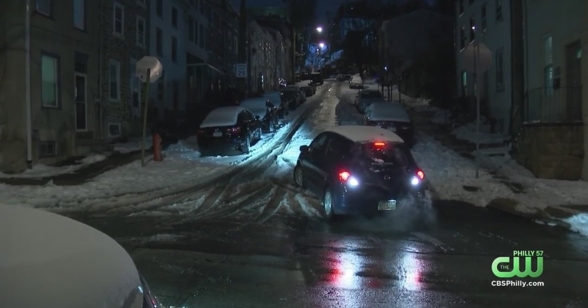 Snow Shoveling, Plowing Complicated By Icy Conditions, Manayunk's ...