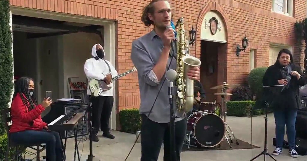 Beating the COVID Blues, Bay Area Musicians Tour Neighborhood Driveways ...