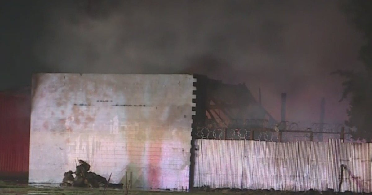 Firefighters Respond To 3-Alarm Fire At Abandoned Stockton Warehouse ...