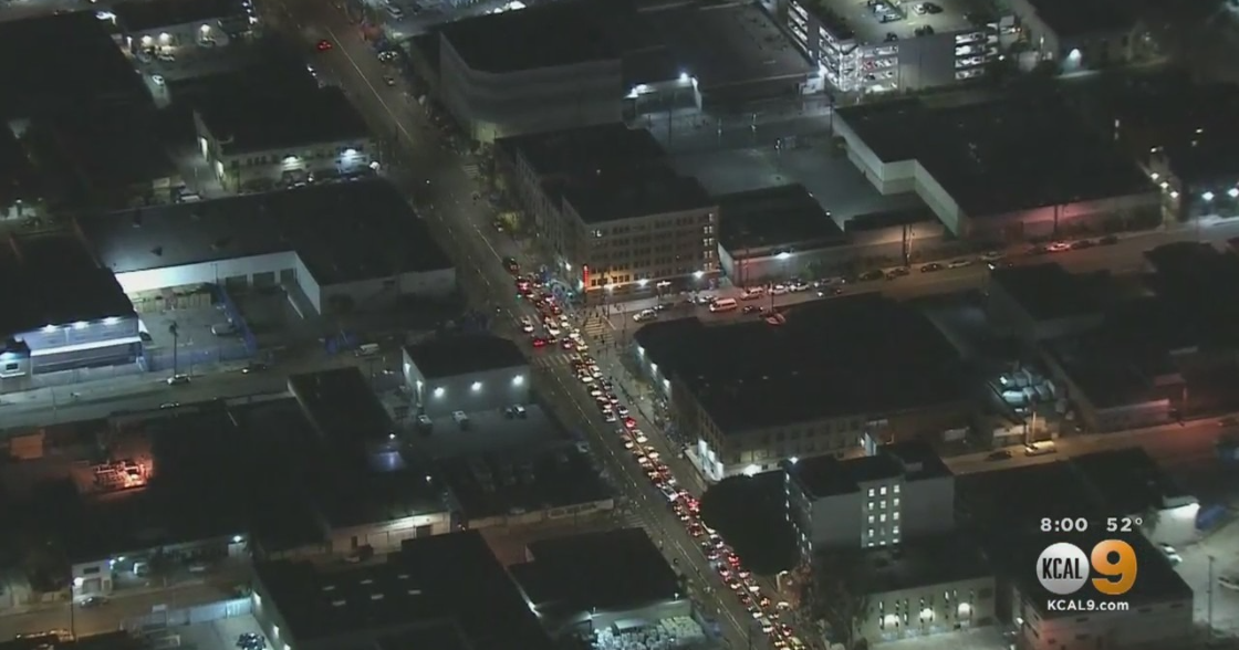 Homeless Advocates Organize Blockade On Skid Row Where Controversial ...