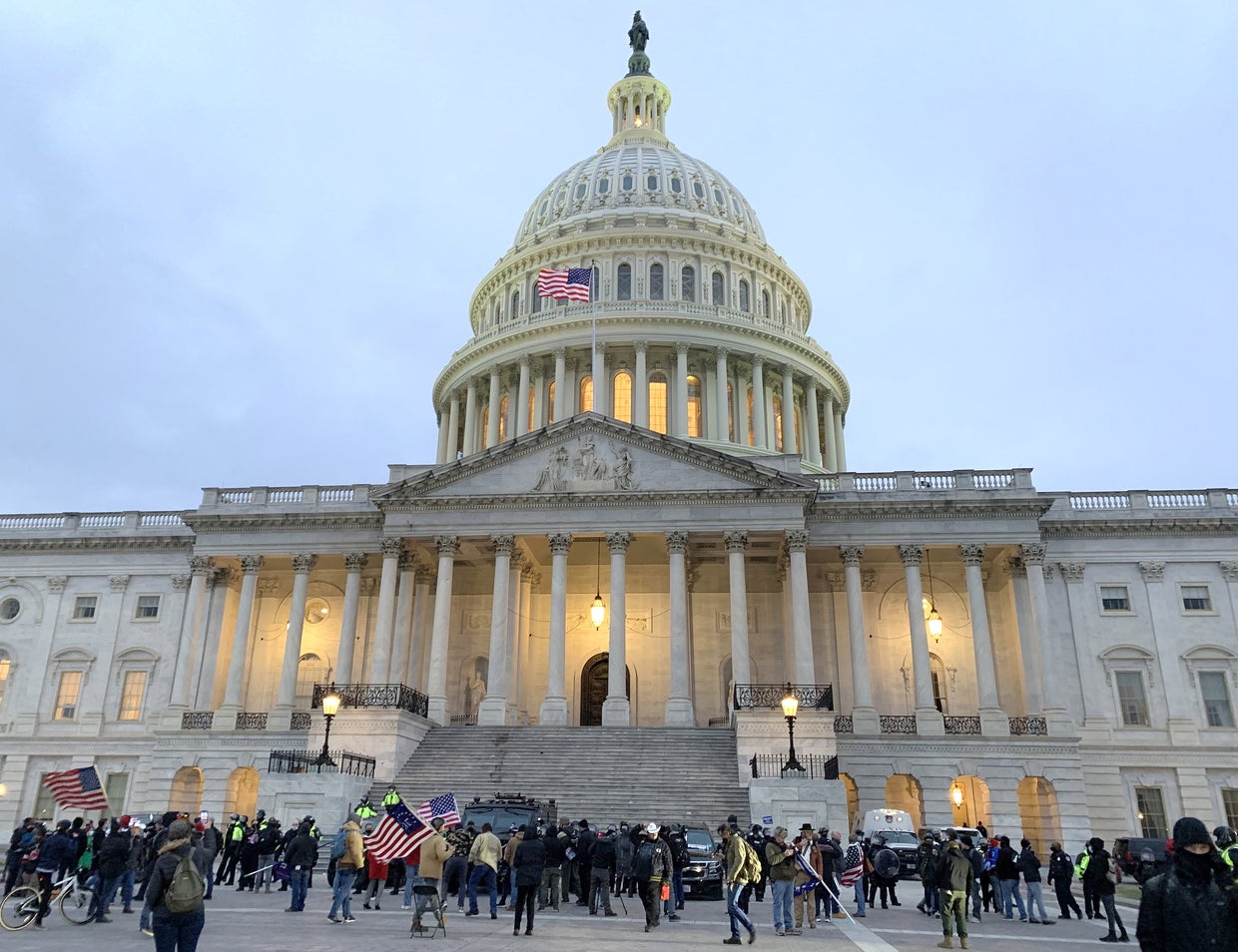 Trump Supporters Take Over Capitol Building