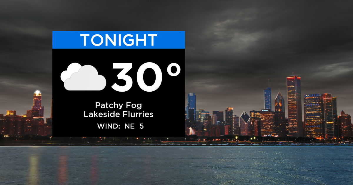 Chicago Weather: Clouds And Flurries - CBS Chicago