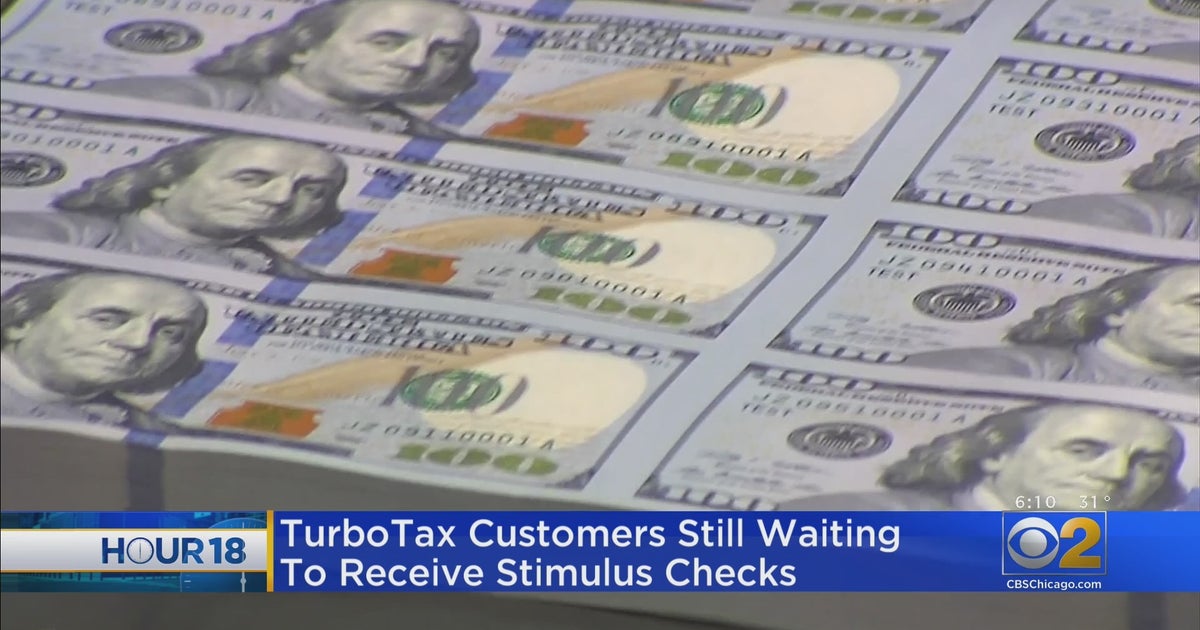 TurboTax Customers Still Waiting To Receive Stimulus Checks - CBS Chicago