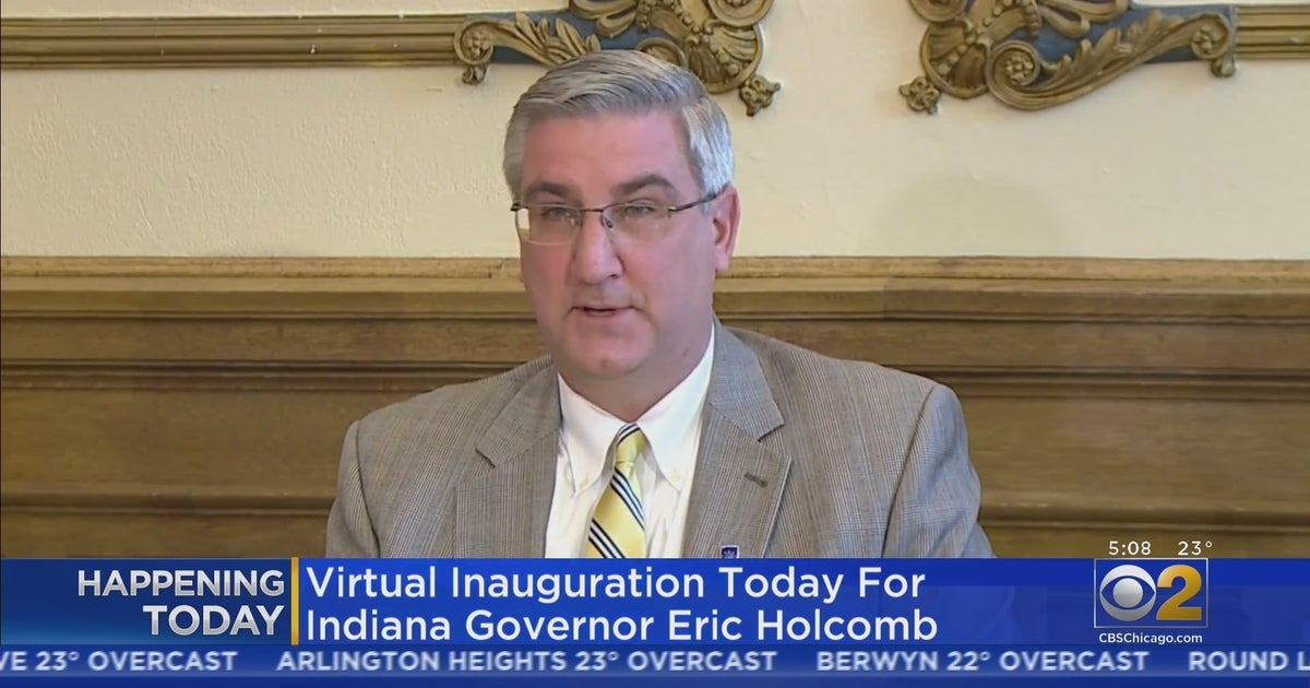 Indiana Governor Eric Holcomb To Begin Second Term Monday - CBS Chicago