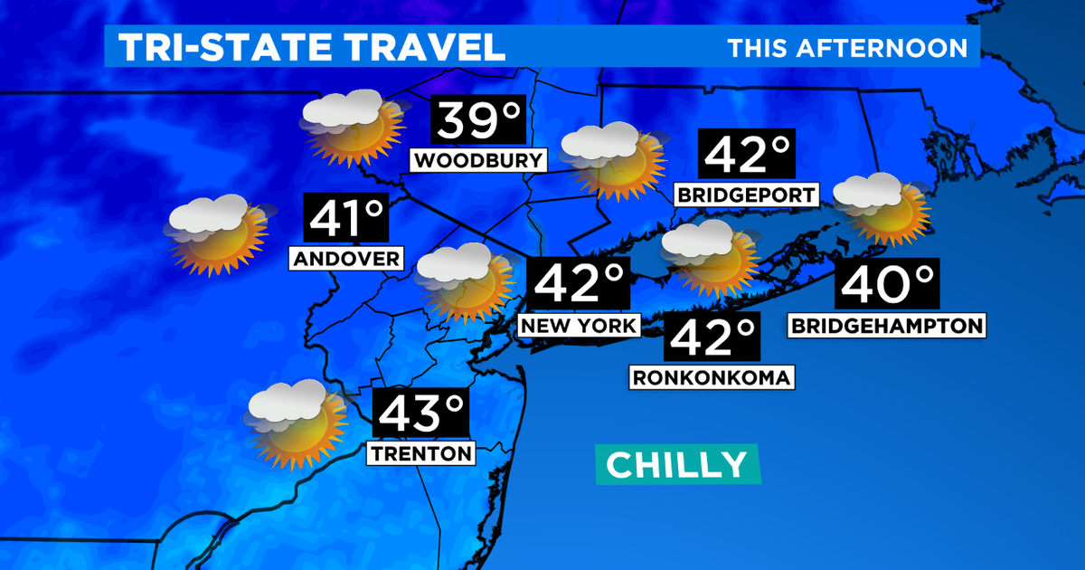 New York Weather: CBS2's 1/12 Tuesday Morning Forecast - CBS New York