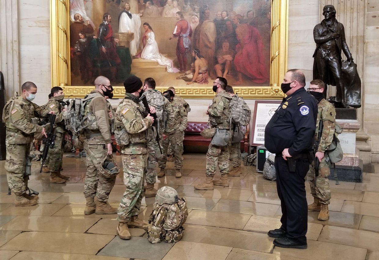 Thousands of National Guard troops stationed in Capitol due to high ...