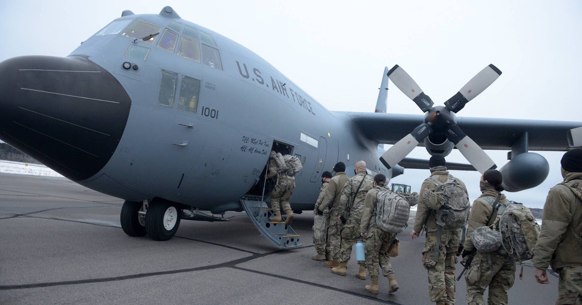 Minnesota National Guard Sends 850 Troops To Washington D.C. - CBS ...