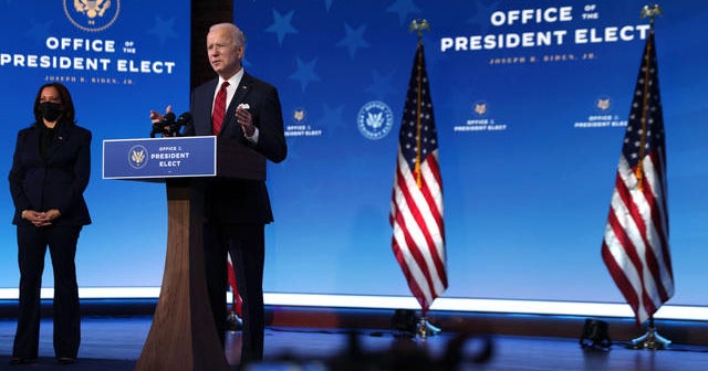 Biden to focus on nation's "crises" during first 10 days in office ...