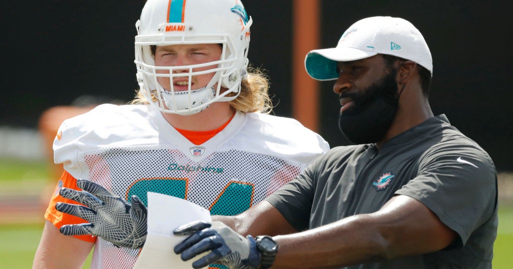 Dolphins Promote Lemuel Jeanpierre To Offensive Line Coach - CBS Miami