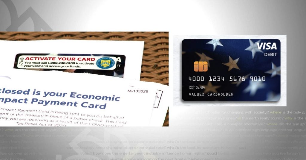 Why Are Debit Cards Being Issued For The 2nd Stimulus Payment? - CBS ...