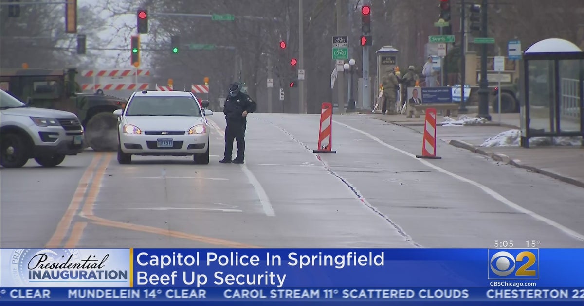 Police In Springfield Increase Security Ahead Of Inauguration Day ...