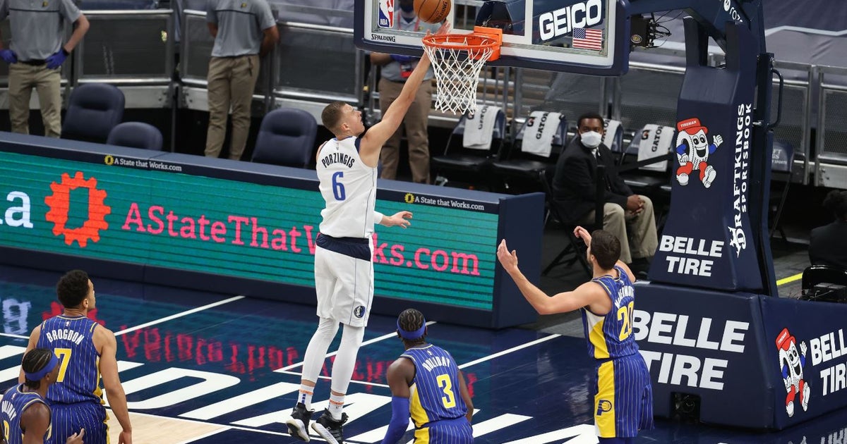 Double-Double For Kristaps Porzingis As Dallas Mavericks Top Pacers 124 ...