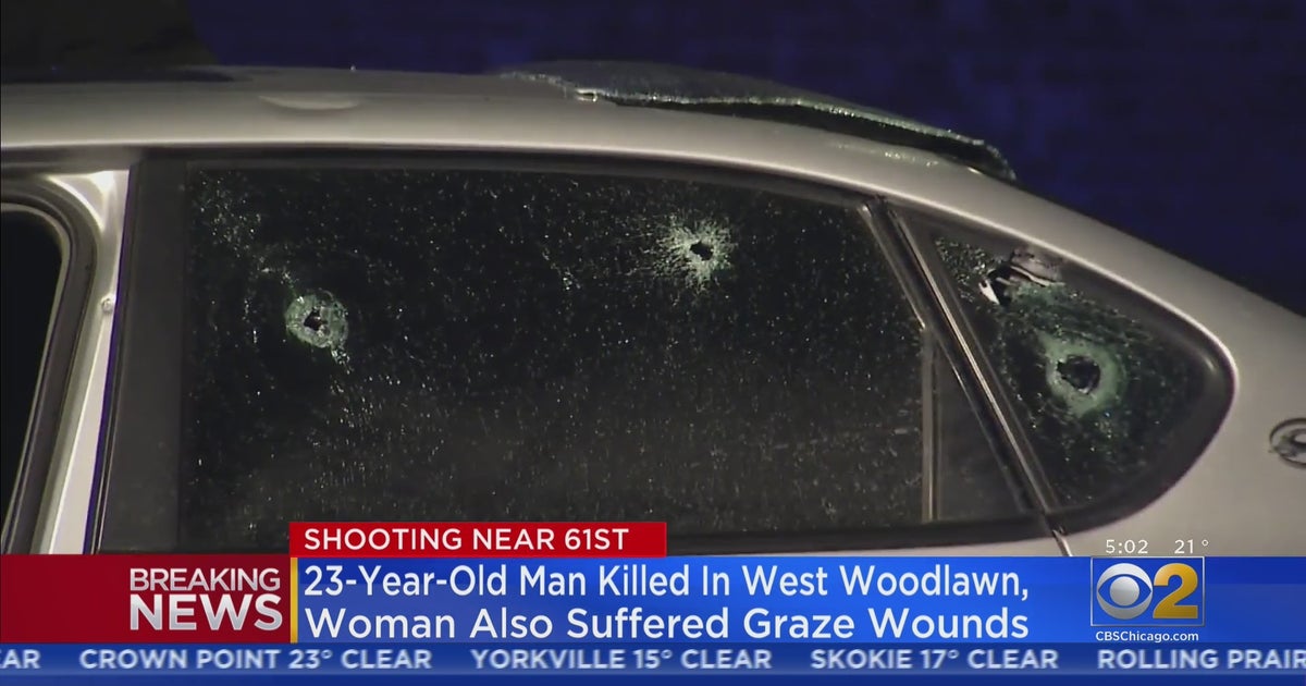 23-Year-Old Fatally Shot In Woodlawn; Woman Suffers Graze Wounds - CBS ...