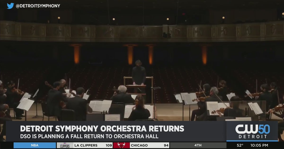 DSO Plans A Fall Return To Orchestra Hall - CBS Detroit