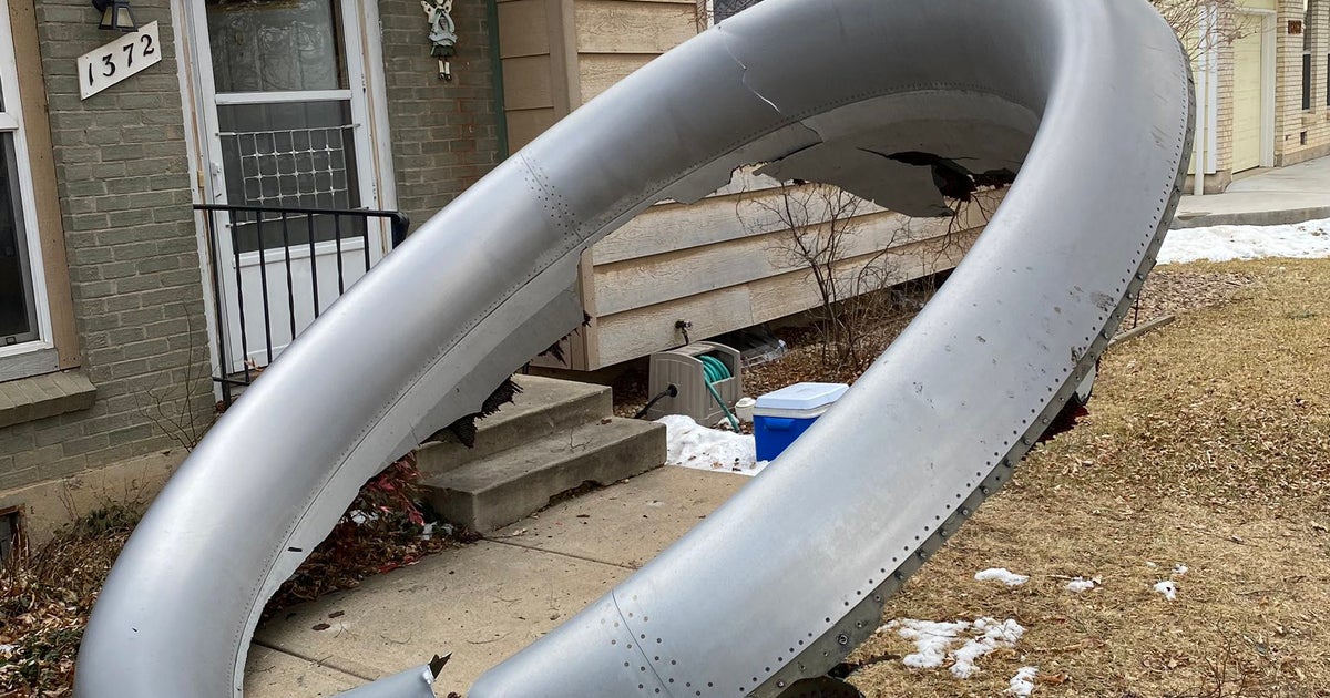 Plane Debris Falls From Sky & Onto Broomfield Neighborhoods - CBS Colorado