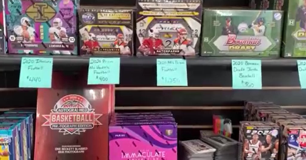Sports Trading Card Business Surging During Pandemic - CBS Miami