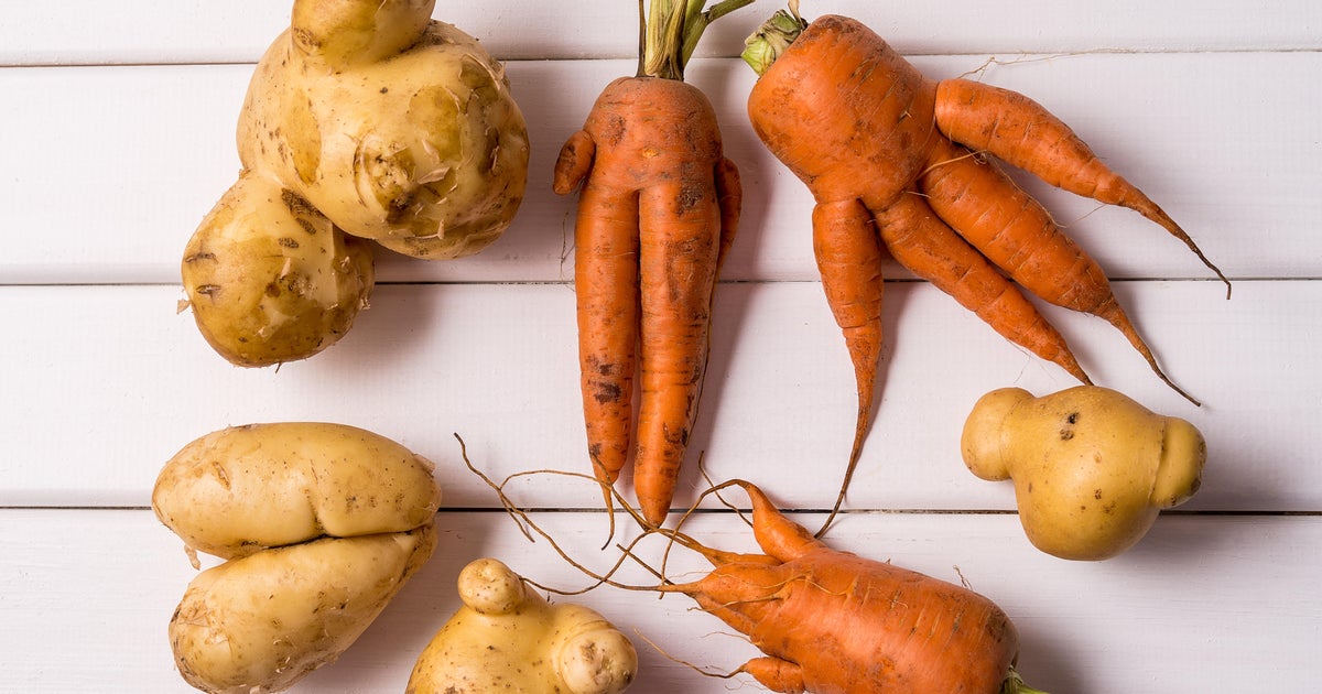 Why "ugly" label helps sell misshapen fruit and veggies - CBS News