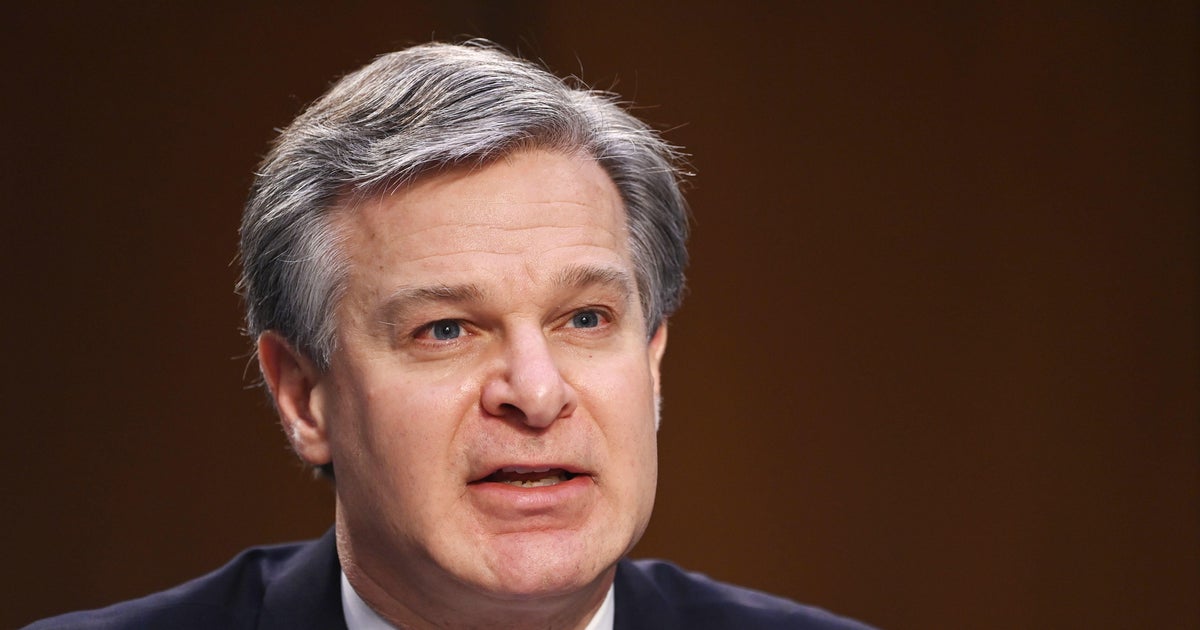 FBI Director Christopher Wray says Capitol attack was "domestic ...