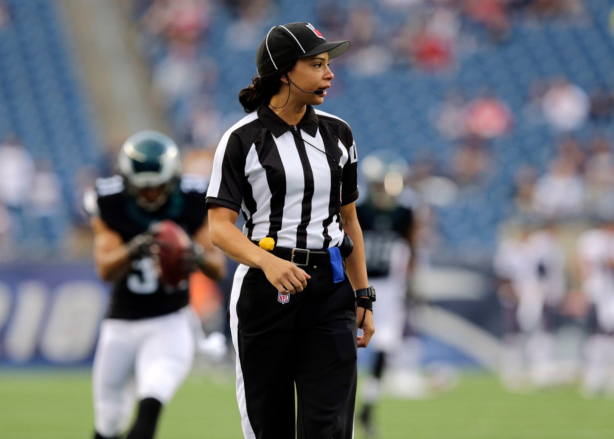 Maia Chaka becomes first Black woman official in NFL history - CBS News