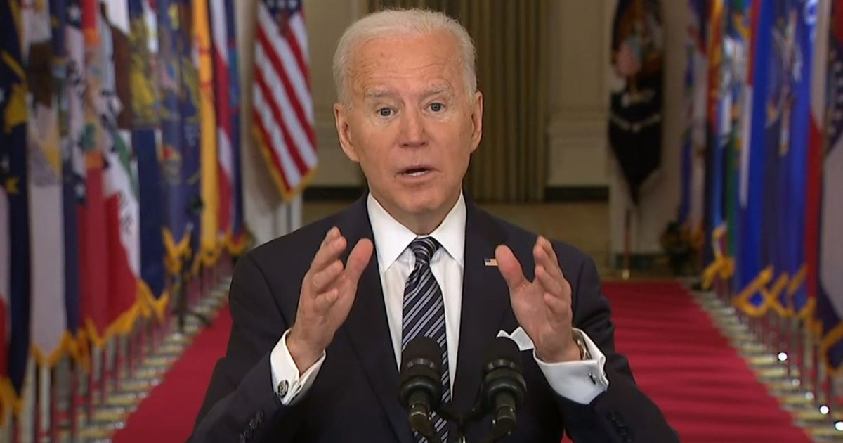Pres. Biden Outlines Plan To Have All Adults Vaccine-Eligible By May 1 ...