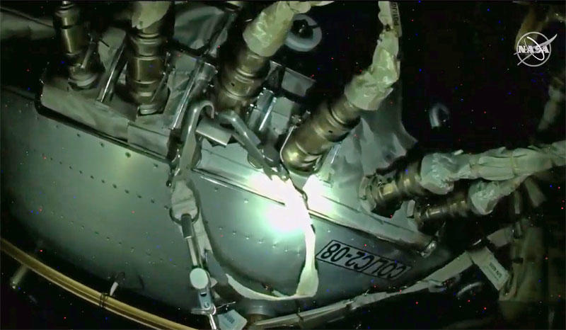 NASA astronauts take nearly seven-hour spacewalk outside International ...