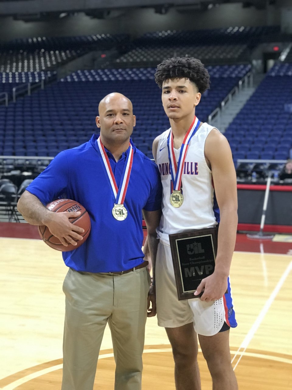 Duncanville High Basketball Coach David Peavy Says Seeing Son Micah ...