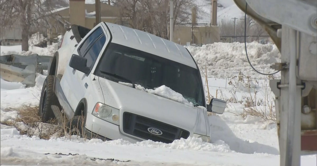 Blizzard Drops 1 To 4 feet Of Snow Across Colorado's Front Range - CBS ...
