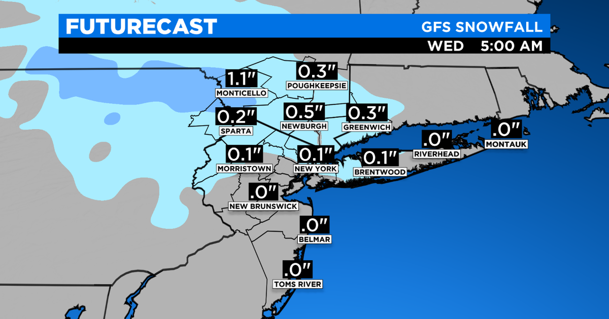New York Weather: CBS2's 3/16 Tuesday Morning Forecast - CBS New York