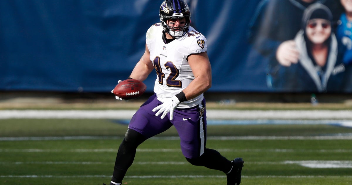 Ravens FB Patrick Ricard's Festive St. Patrick's Day Photo Fools Fans ...