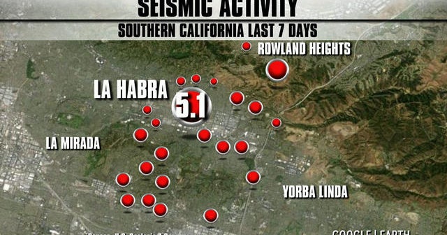 California shake-up: More than 100 aftershocks in Los Angeles-area ...